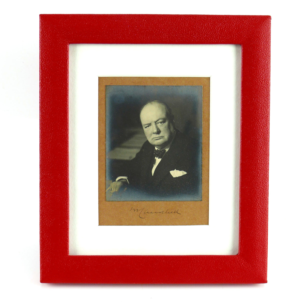 WREN Cypher Officer’s Signed Churchill Portrait Photograph, 1945 – The ...