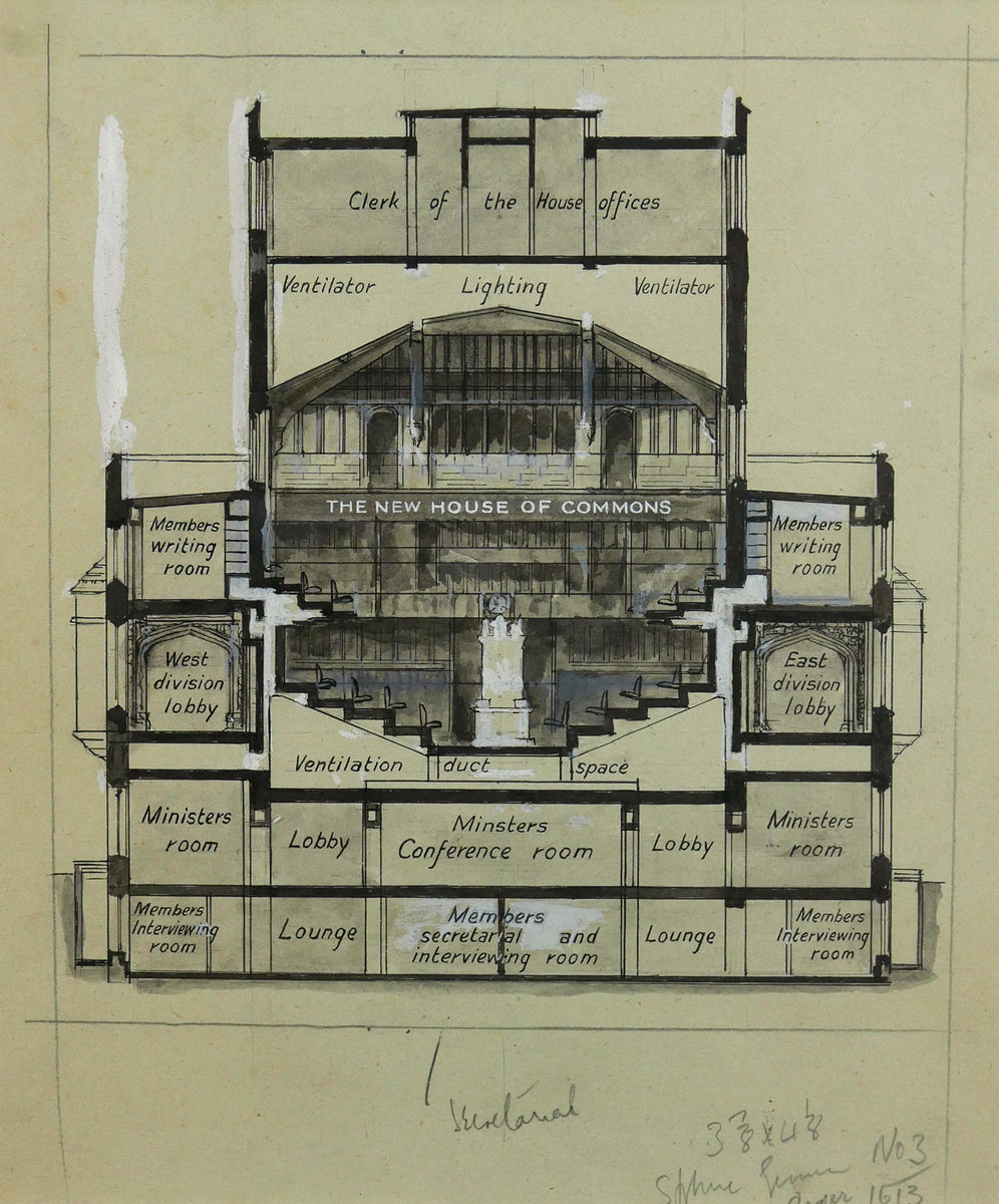 George Horace Davies - The New House of Commons – The Armoury St James's