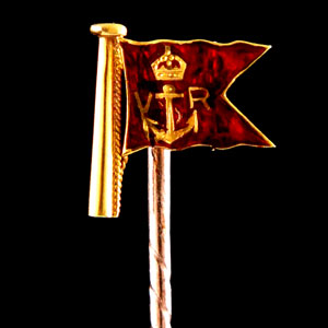 Royal Victoria Yacht Club Commodore’s Burgee Stickpin – The Armoury St ...