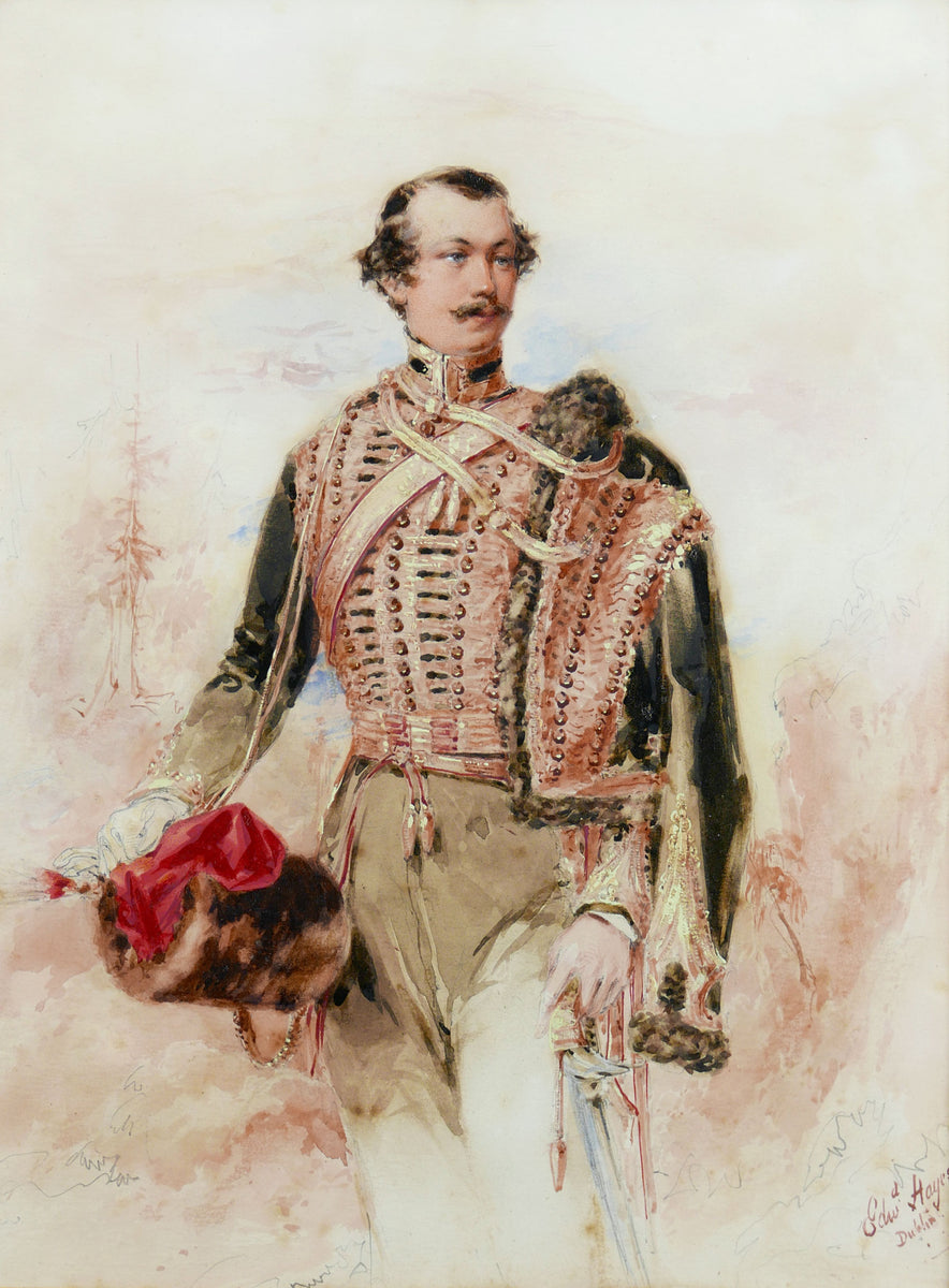 Portrait of Lieutenant Henry Duberly, 8th King’s Royal Irish Hussars ...