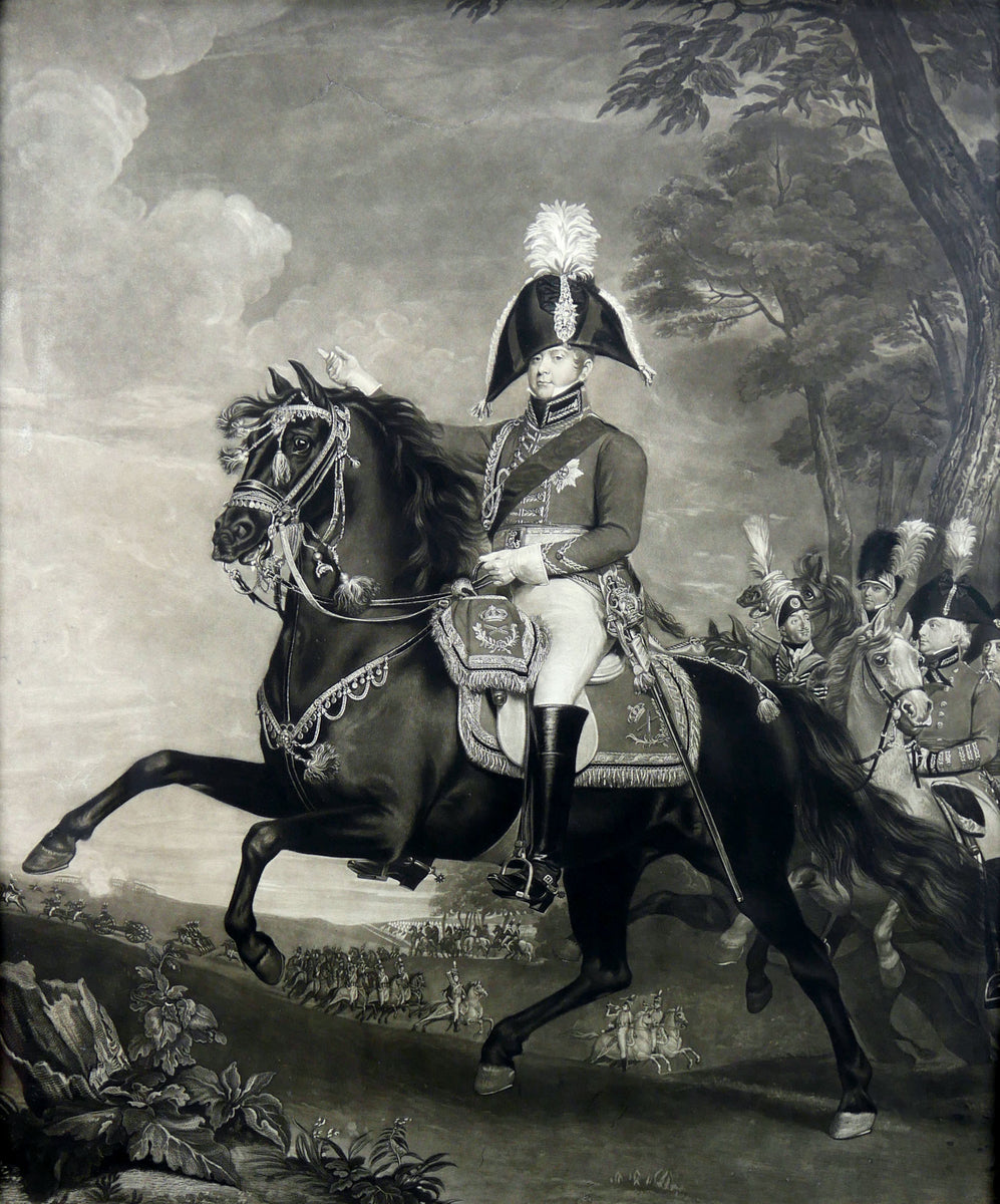 Prince Regent Reviewing Troops, 1813 – The Armoury St James's