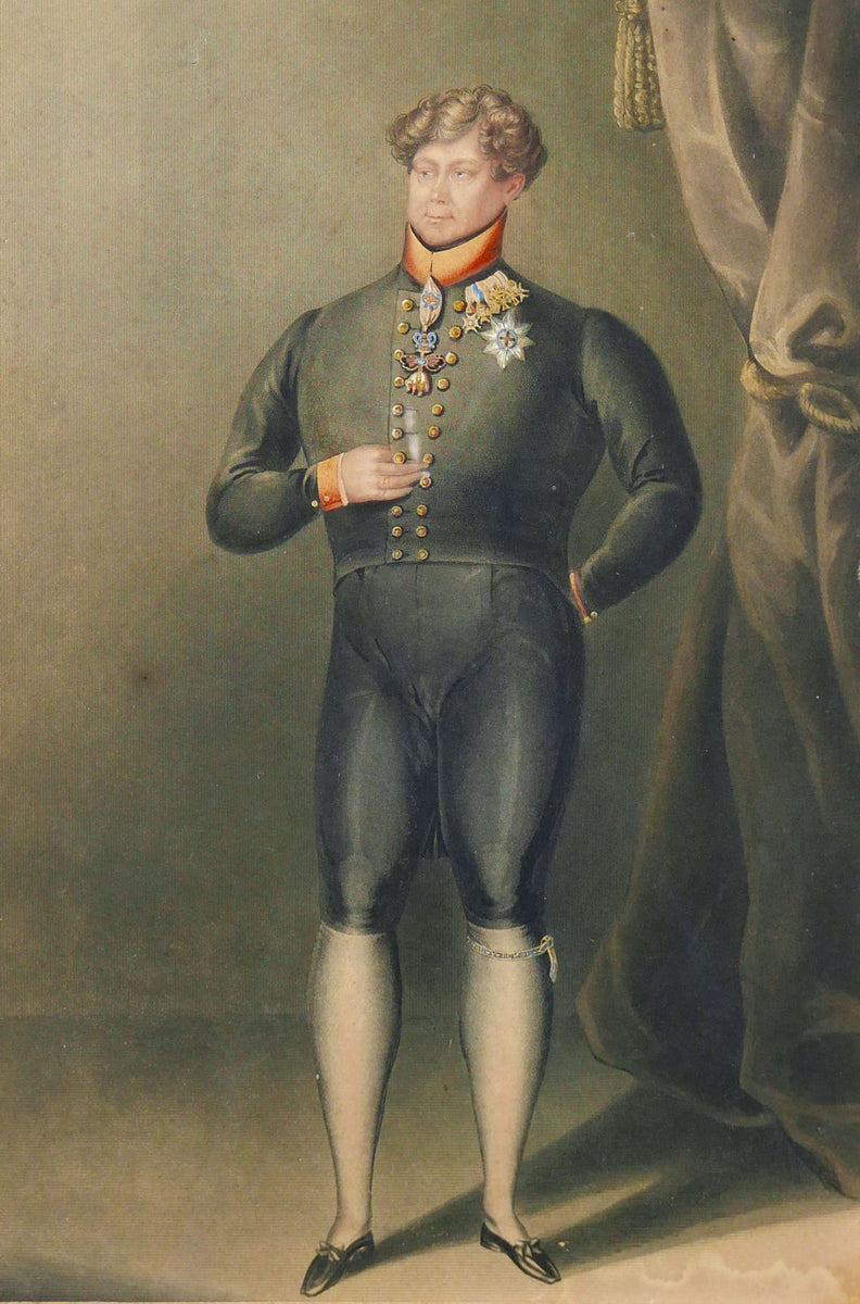 Engraving - George IV, 1822 – The Armoury St James's
