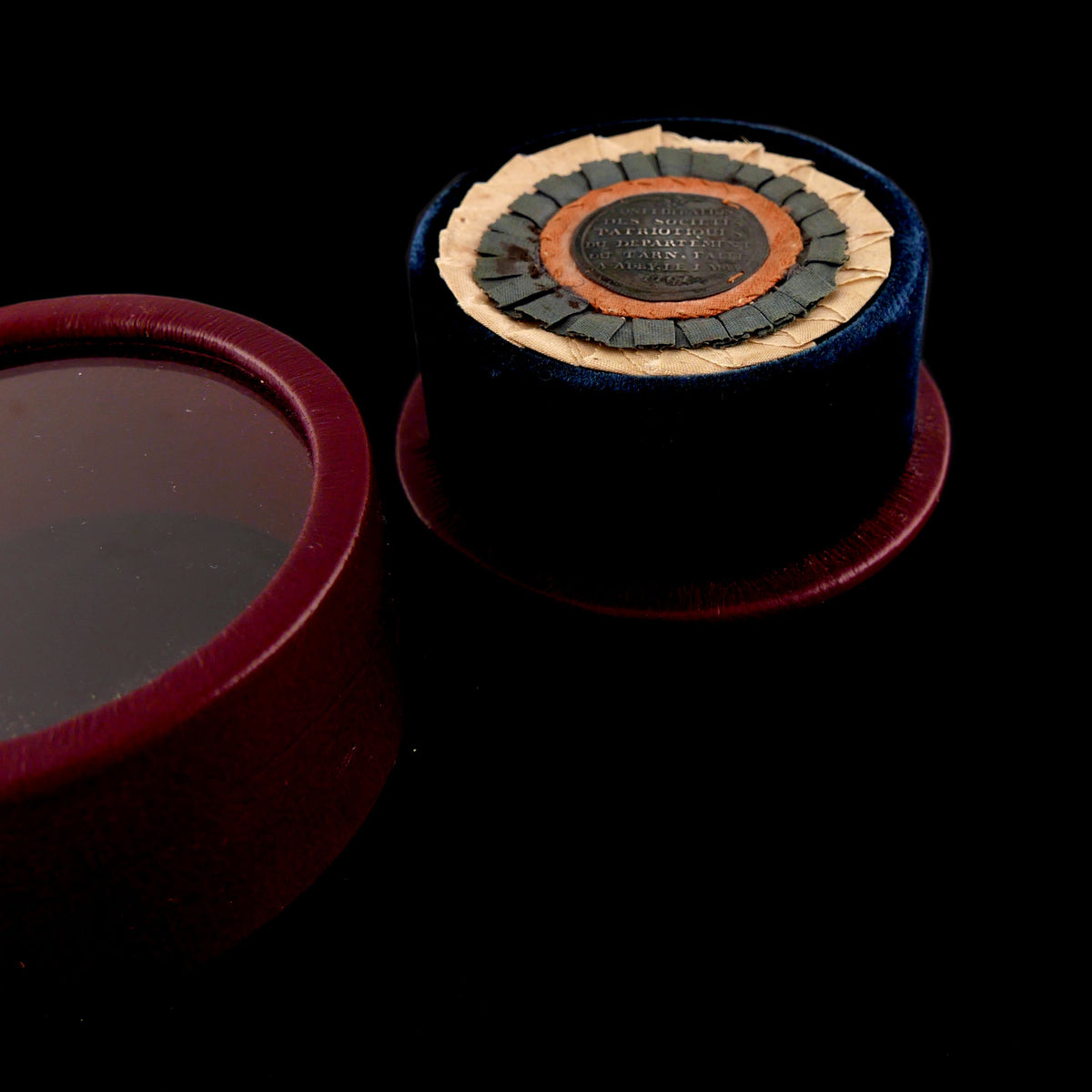 French Revolution - Cockade of the Confederation of Patriotic Societie ...