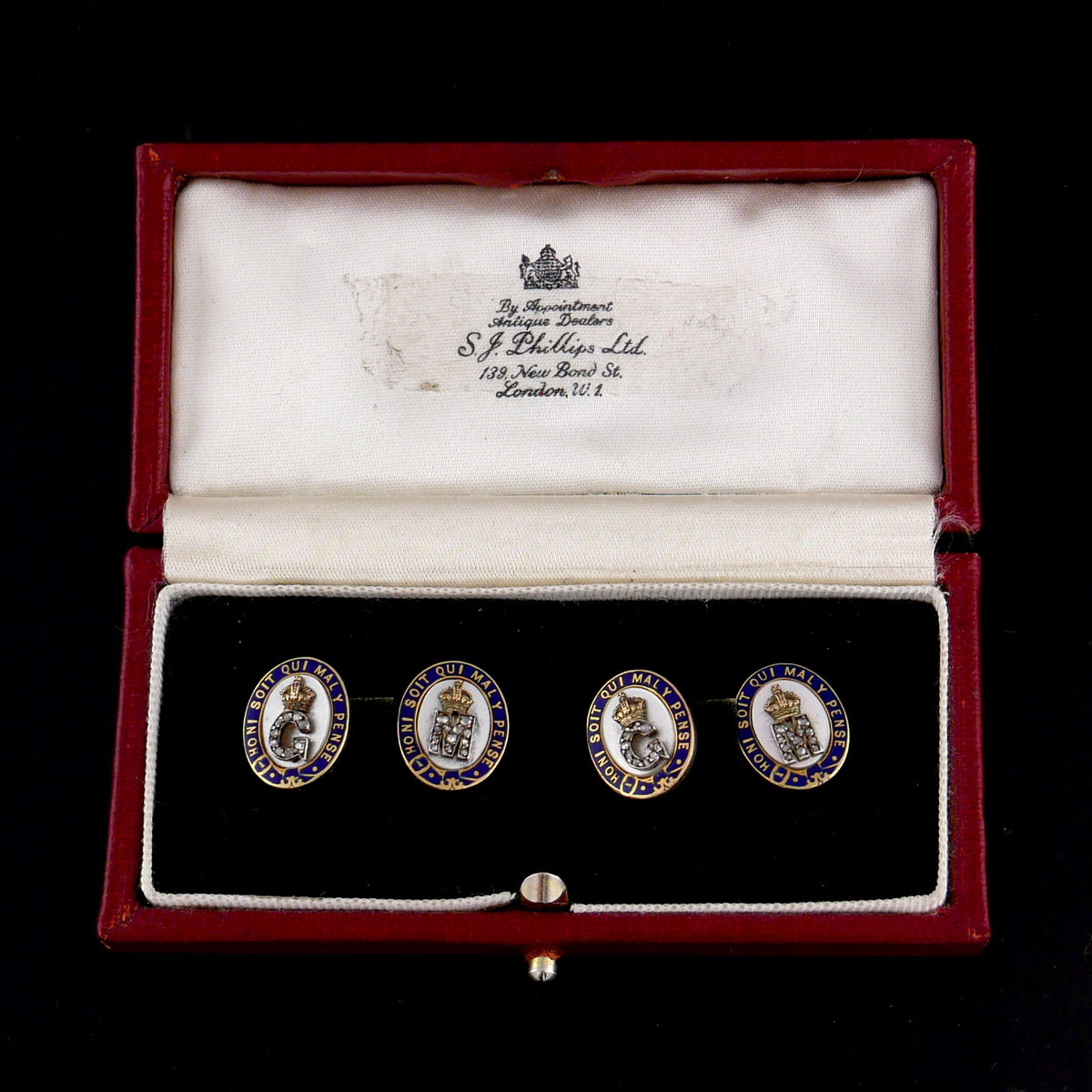 George V and Queen Mary Royal Presentation Cufflinks – The Armoury St ...