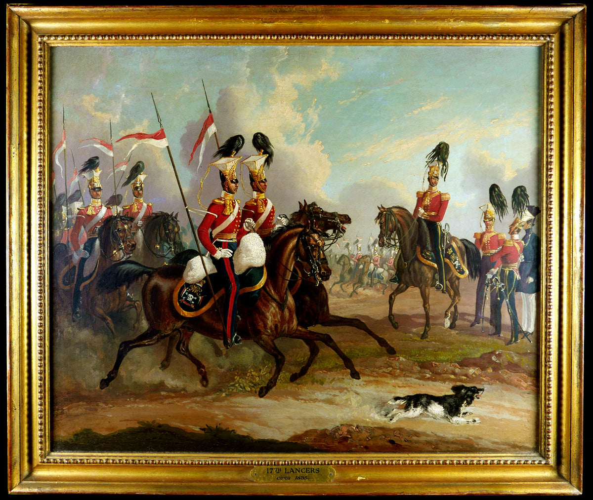 17th Lancers - Attributed to Henry Martens, Circa 1835 – The Armoury St ...