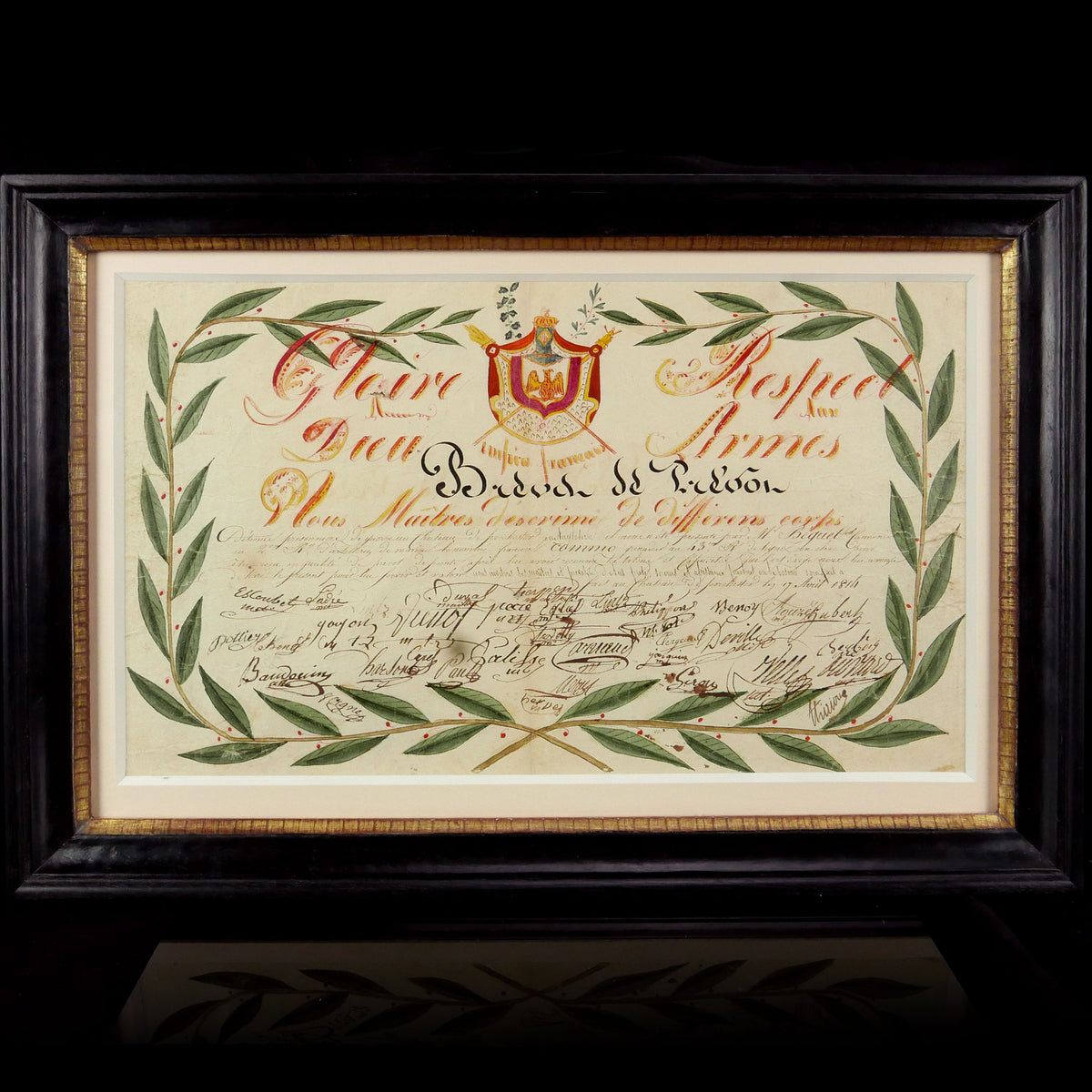 Fencing - A Napoleonic Prisoner of War Testimonial, 1814 – The Armoury ...